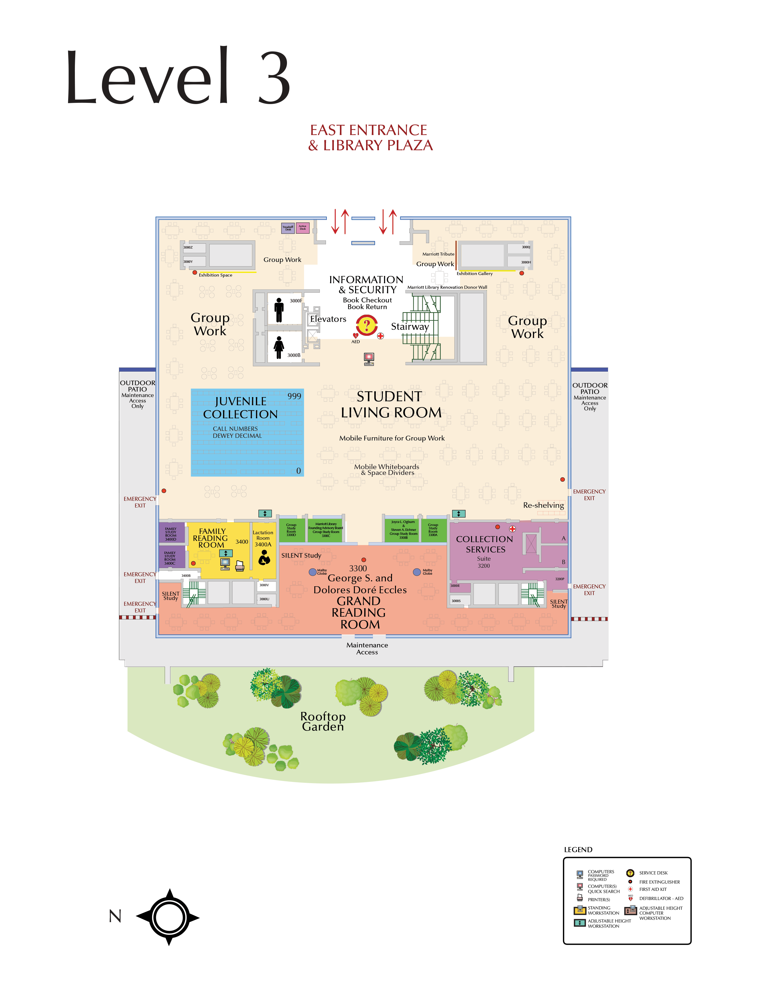 Library Maps - Marriott Library - The University of Utah