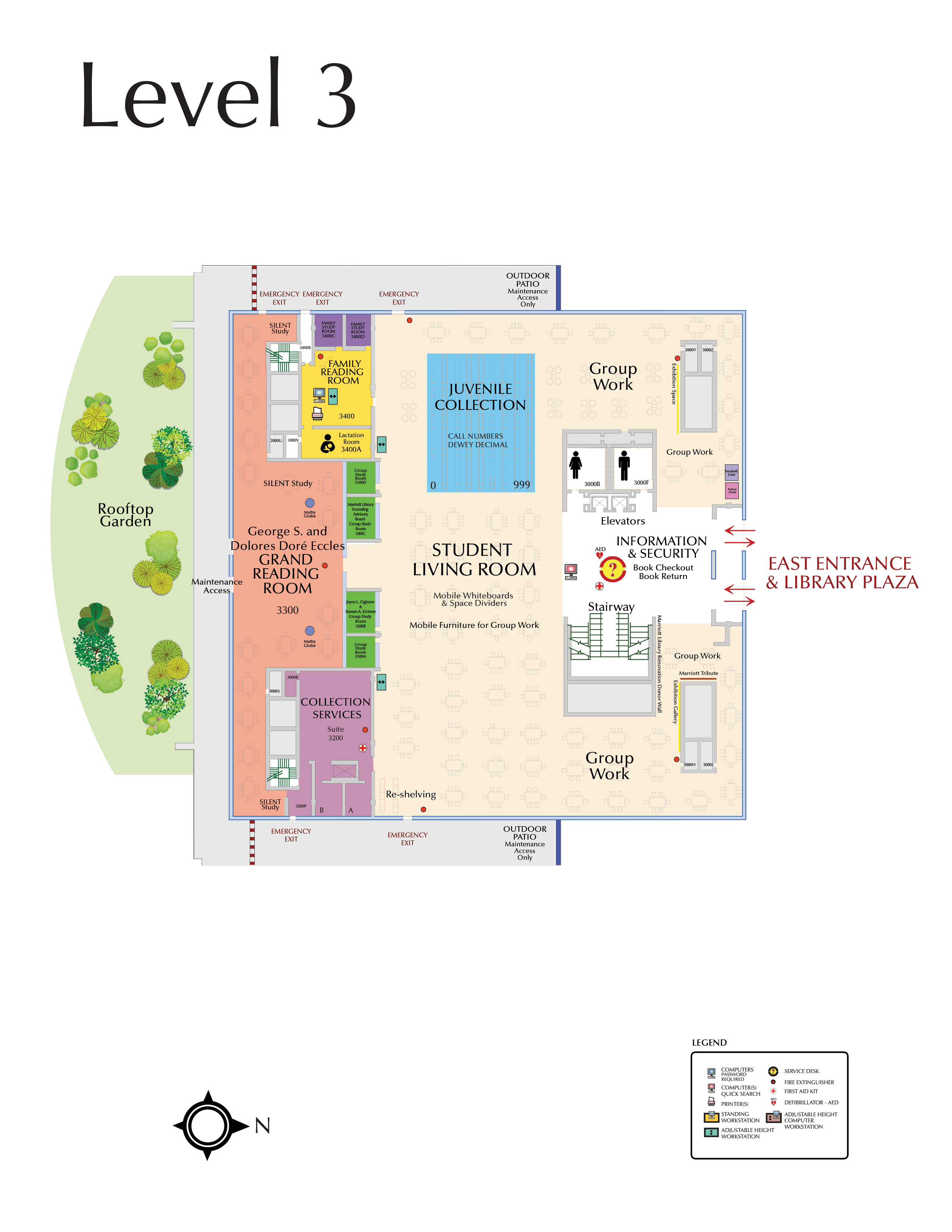 Library Maps - Marriott Library - The University of Utah