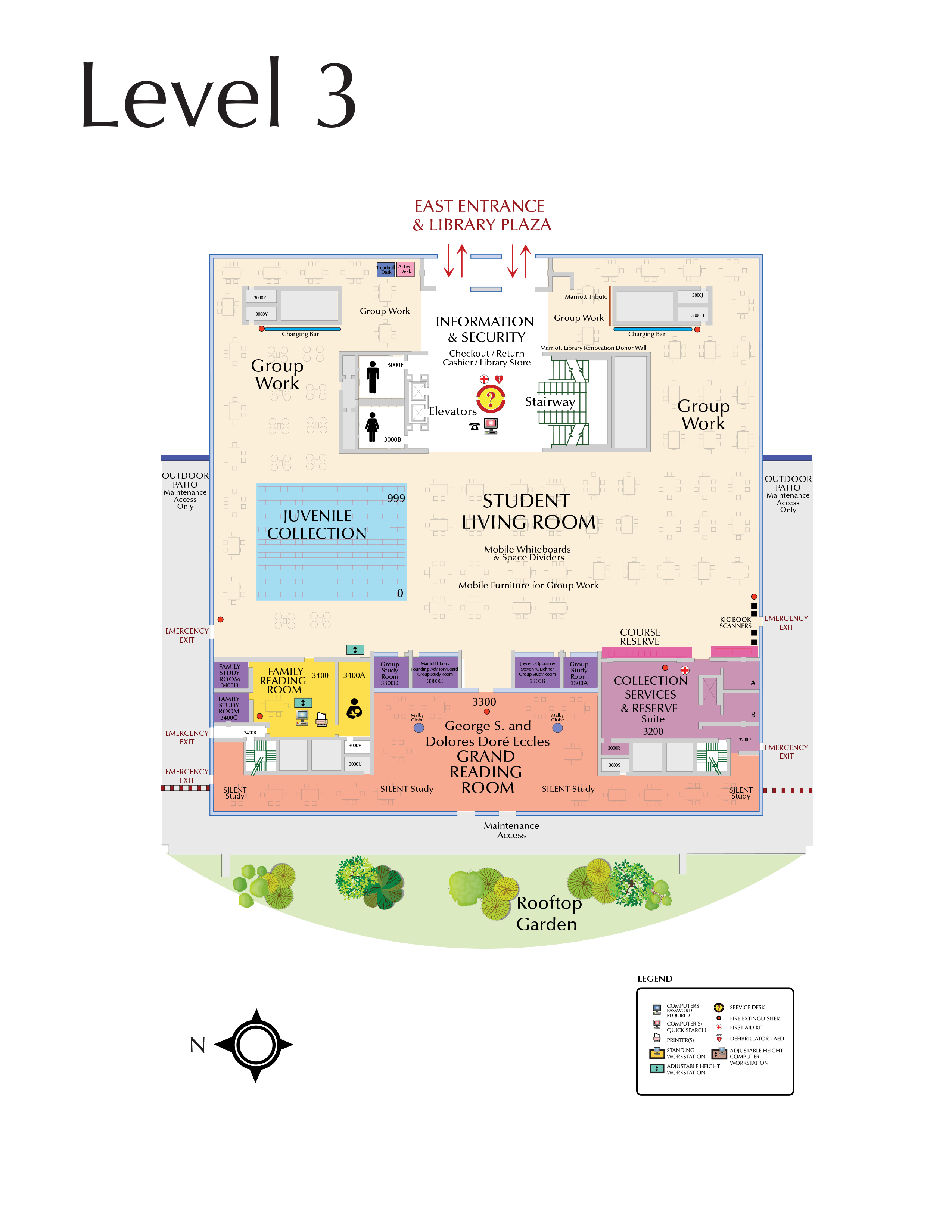 Library Maps - Marriott Library - The University of Utah