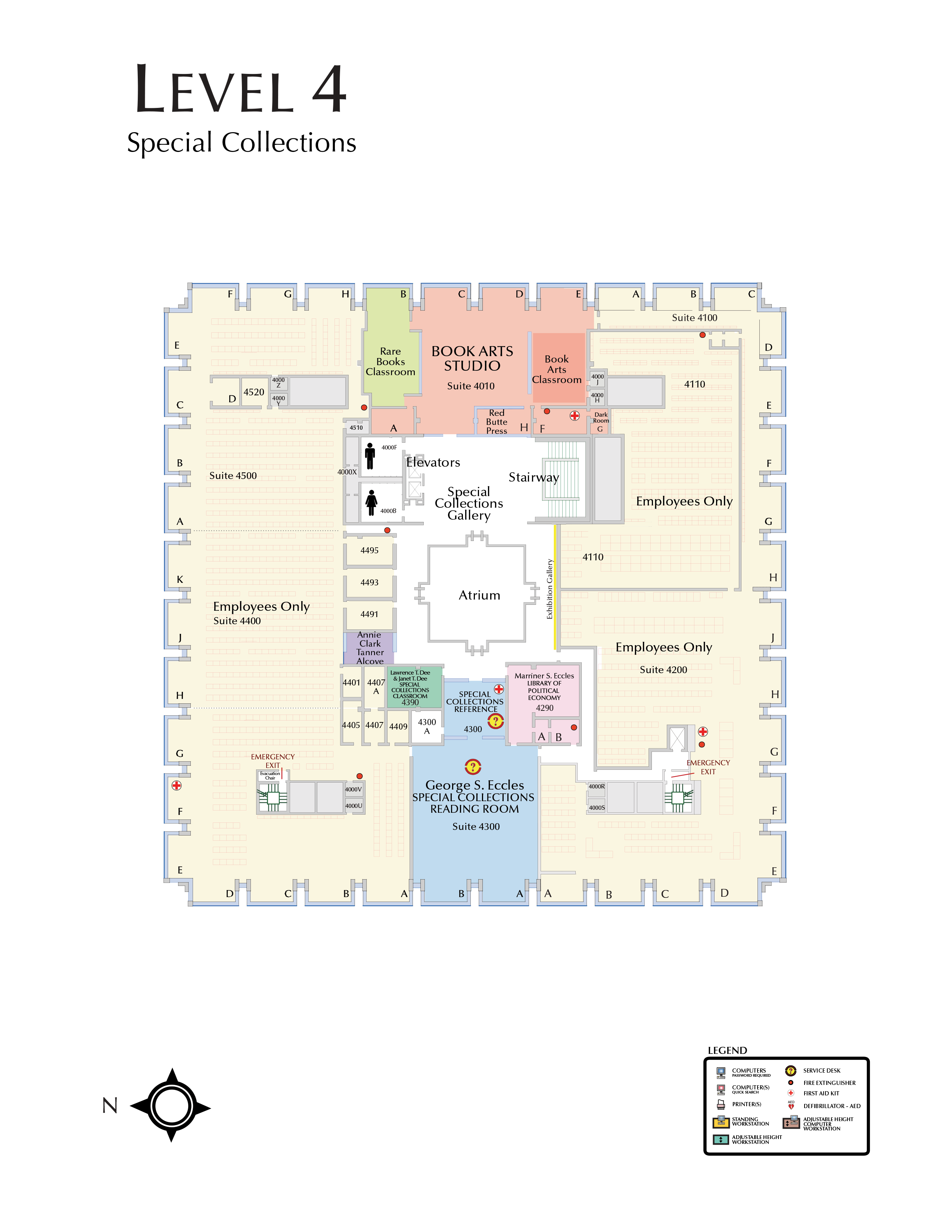 Library Maps - Marriott Library - The University of Utah