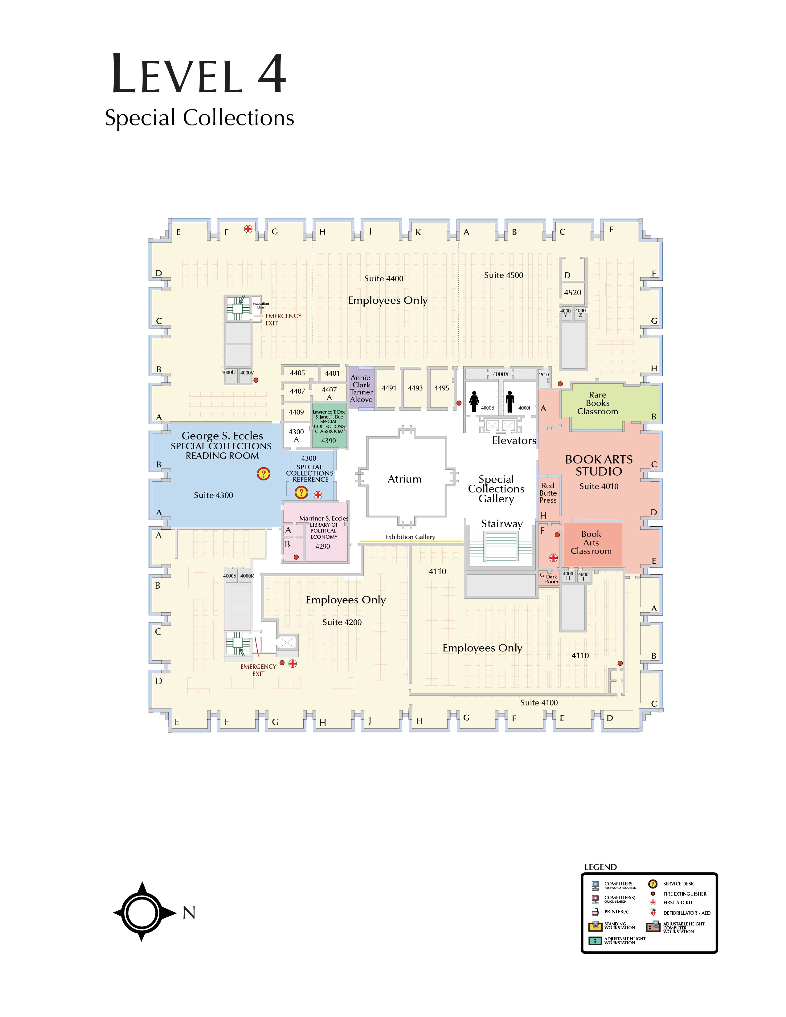 Library Maps - Marriott Library - The University of Utah