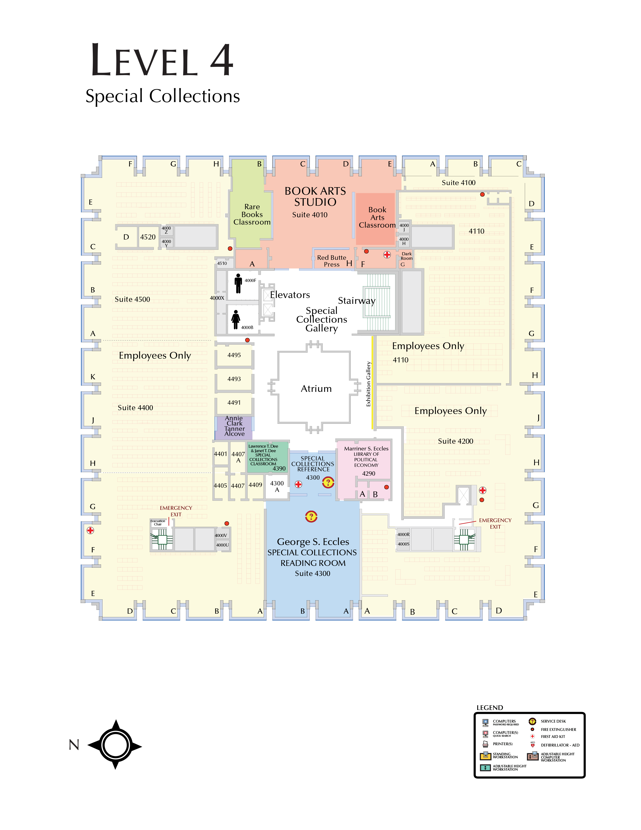 Library Maps - Marriott Library - The University of Utah